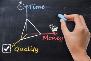 Fast, cheap or good? Feeling trapped by the iron triangle?